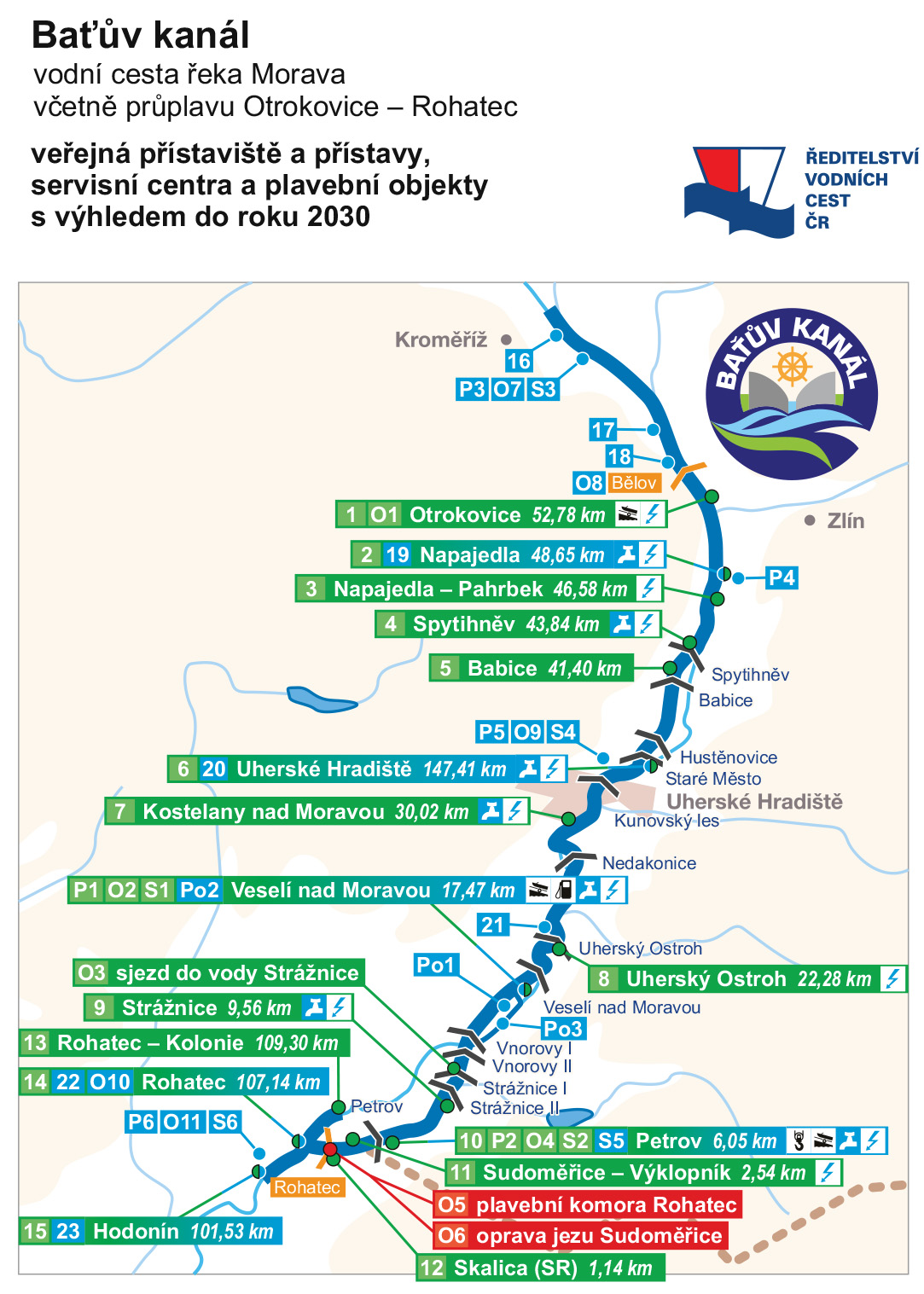 Rozvoj infrastruktury vodních cest v roce 2025 - Časopis Stavebnictví