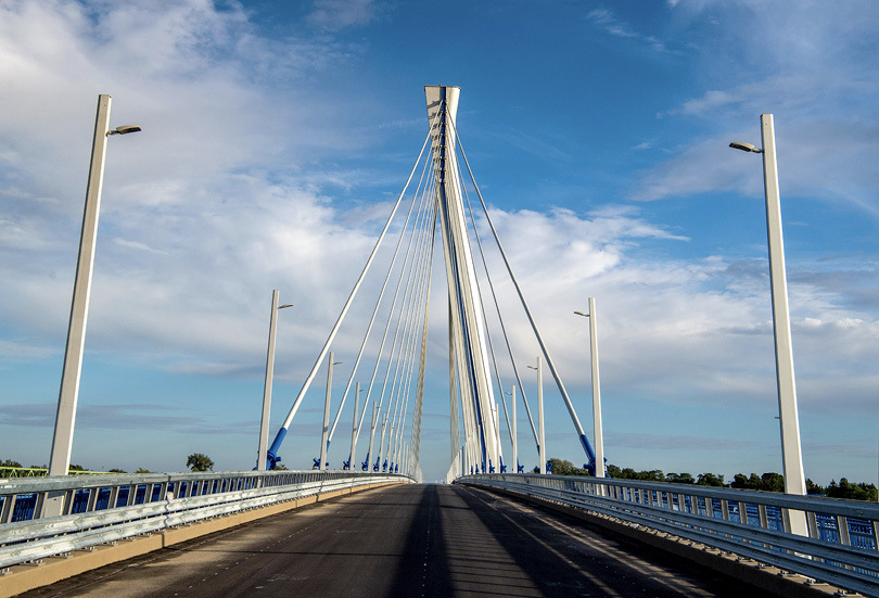 Most Monoštor – nový cestný most cez Dunaj v Komárne - Časopis Stavebnictví